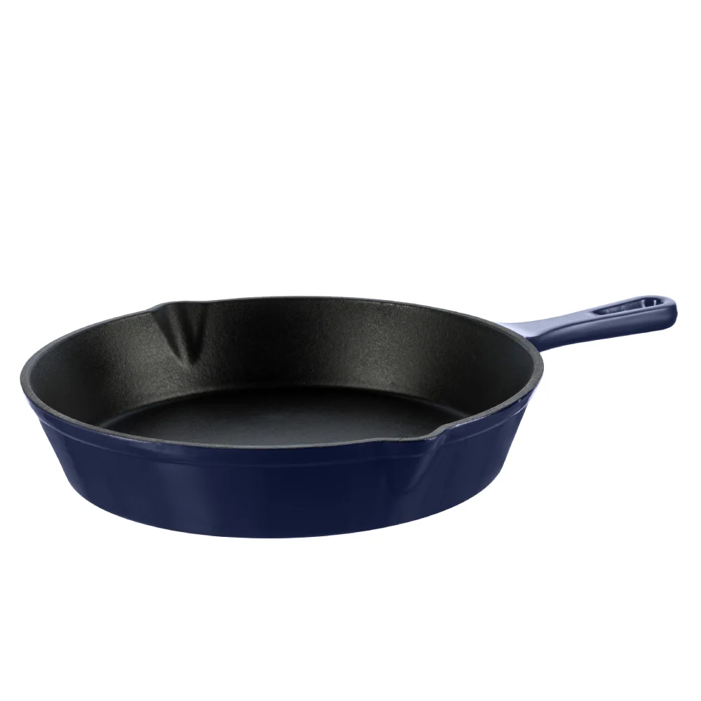 Cast iron frying pan Grand Feu 15.5 cm (Blue) | Tested by BBQ Chefs ...